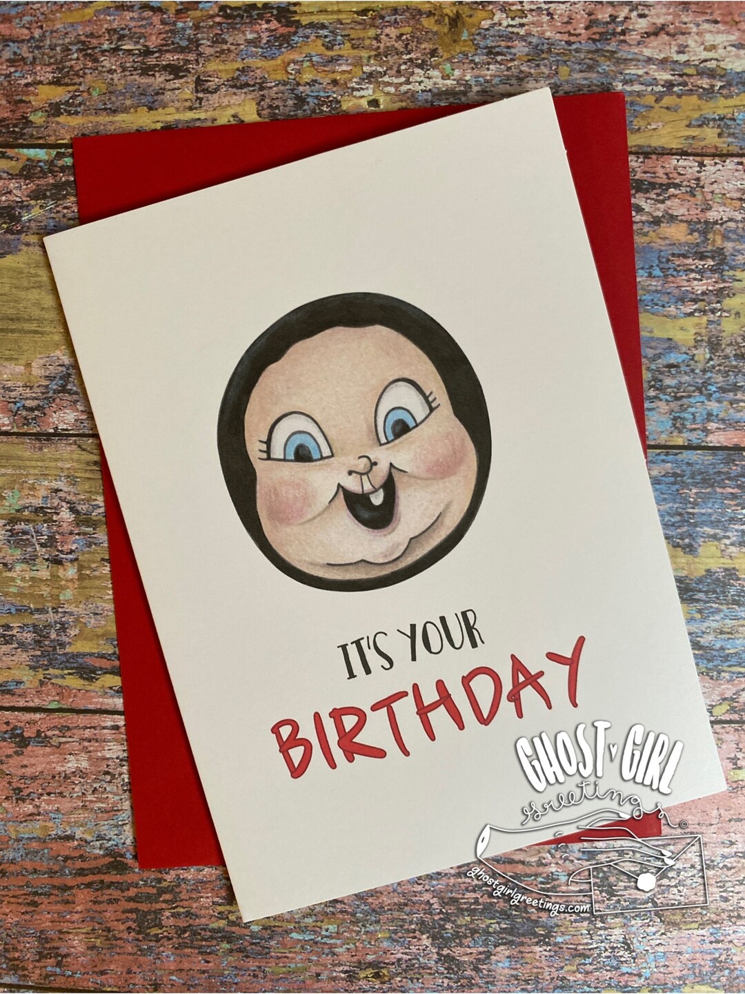 Horror Birthday Card, Horror Greeting Card, Horror Funny, Horror ...