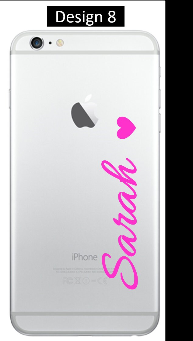 Iphone Apple / Samsung Galaxy Personalised Custom Clear Hard - Etsy