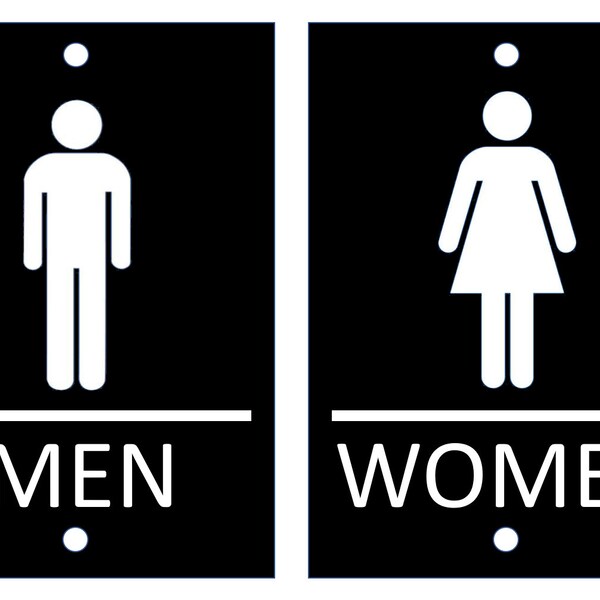 Cartello wc donne - Etsy Italia