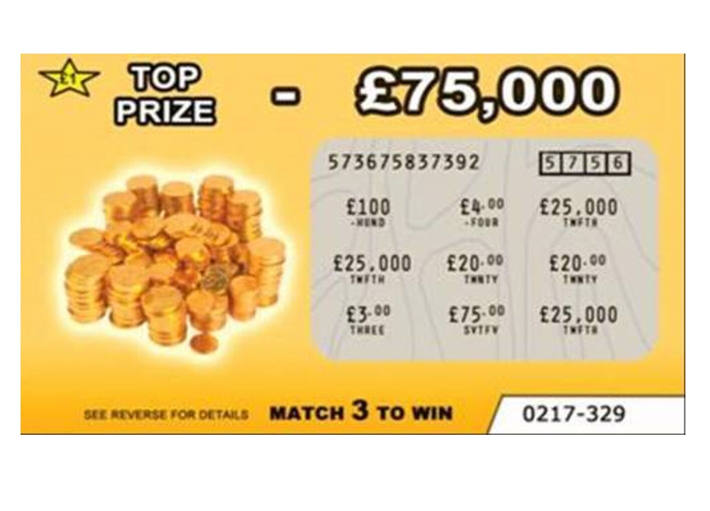 6 Joke Prank Lottery Scratch Cards Scratchcard Fake APRIL - Etsy UK