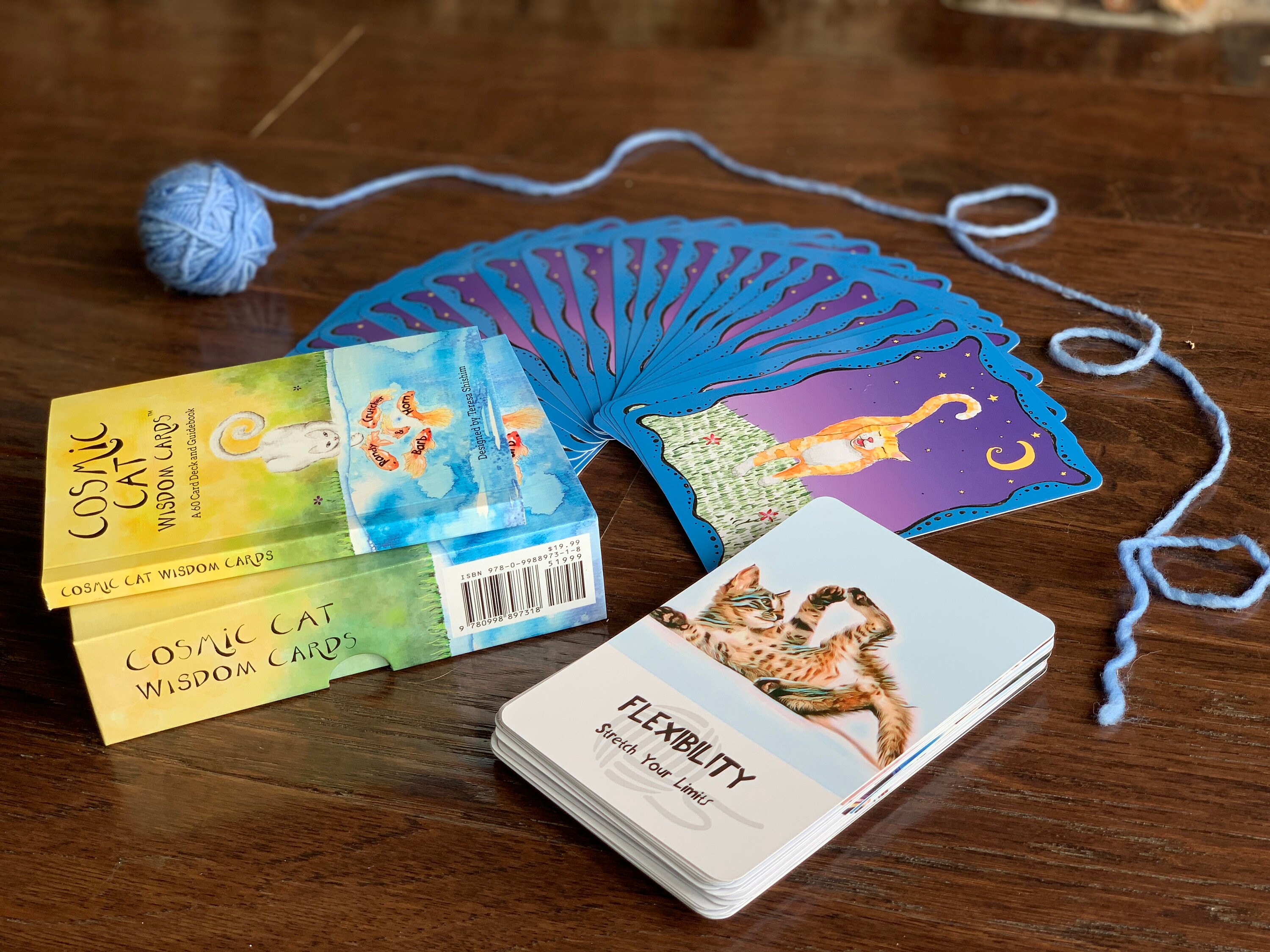 Cosmic Cat Wisdom Cards - Etsy