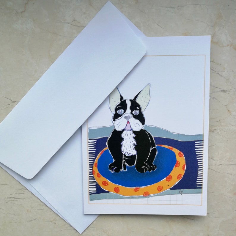 Art & Collectibles Screenprints a6 screen printed dog postcard etna.com.pe