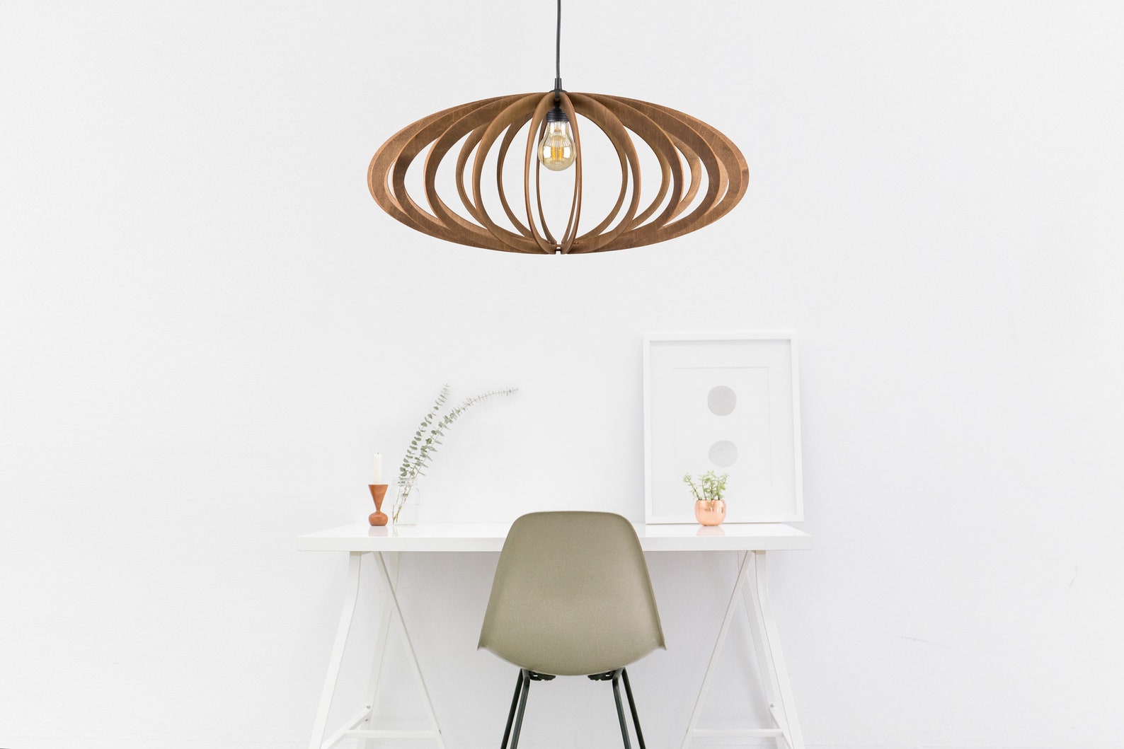 Large Ceiling Light Hanging Lamp Wooden Light Shade Lamp - Etsy