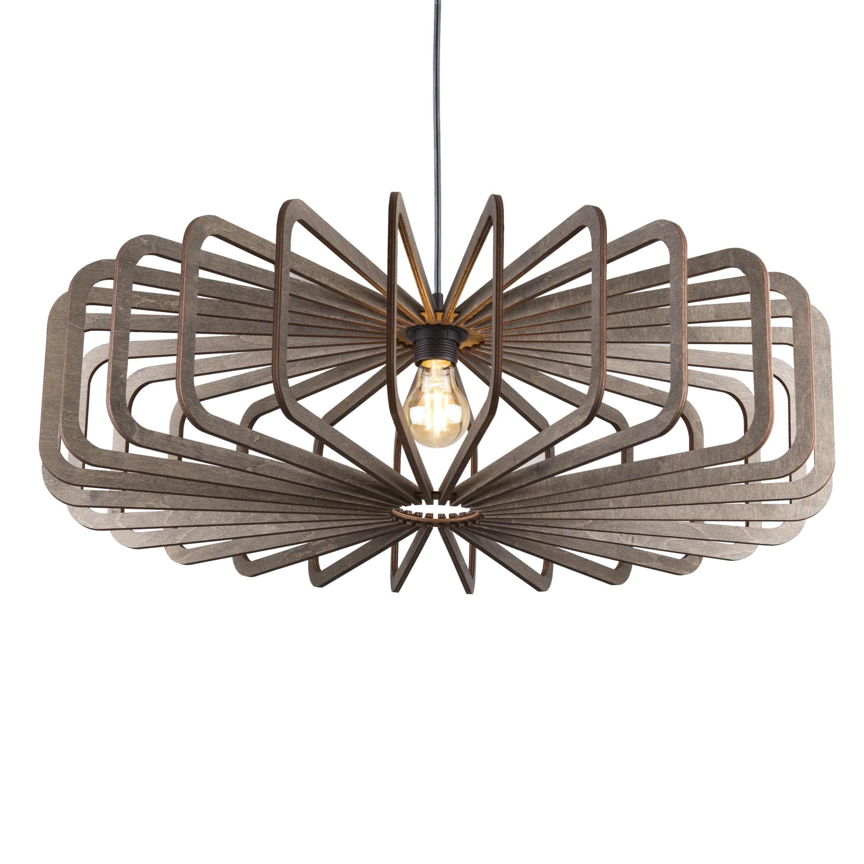 Scandinavian Light Shade Large Geometric Ceiling Light Lamp - Etsy