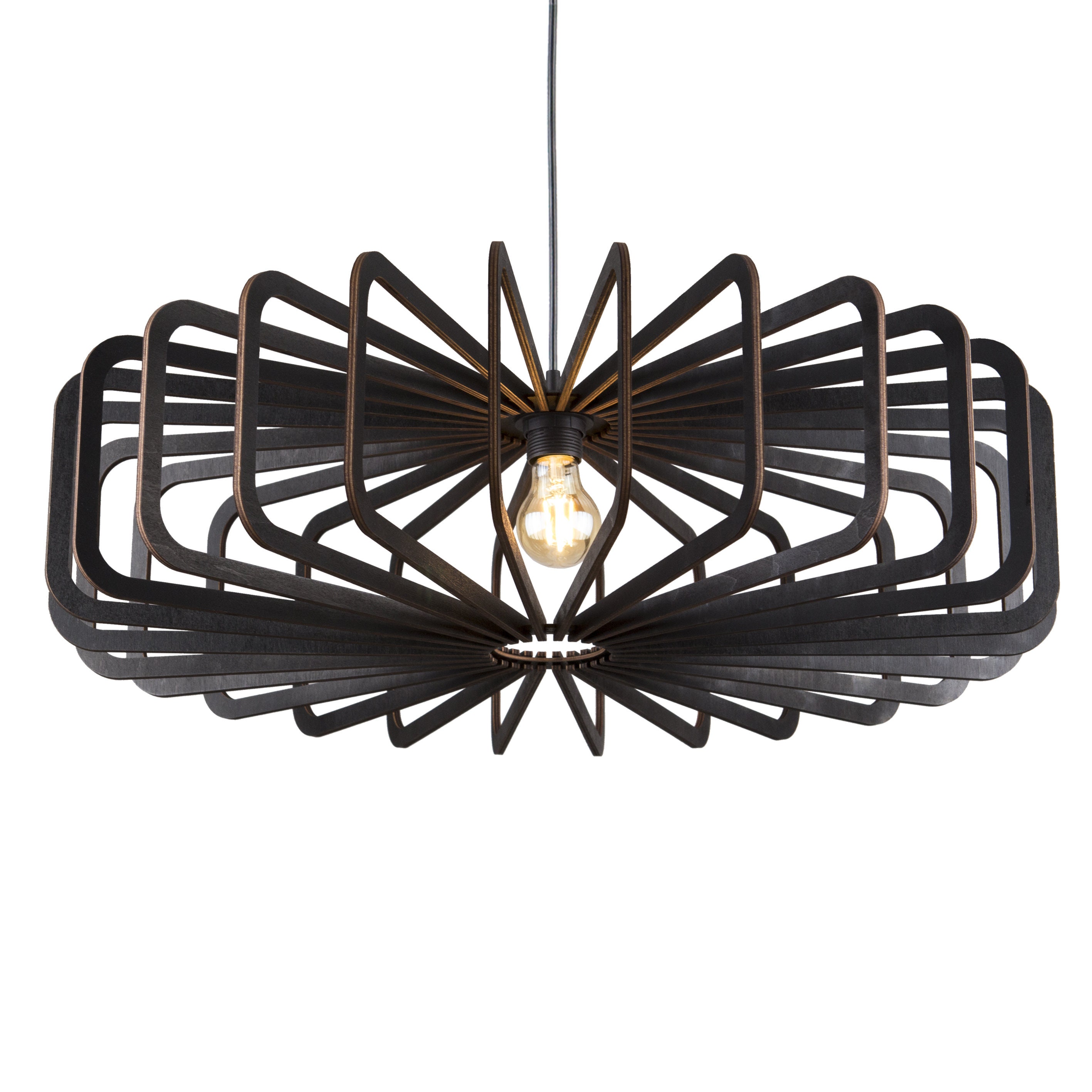 Scandinavian Light Shade Large Geometric Ceiling Light Lamp - Etsy