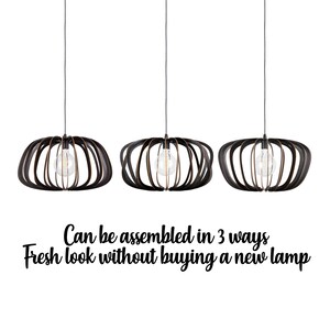 Decorative Abstract Ceiling Light / Lamp Shade / Wooden Light / Light ...