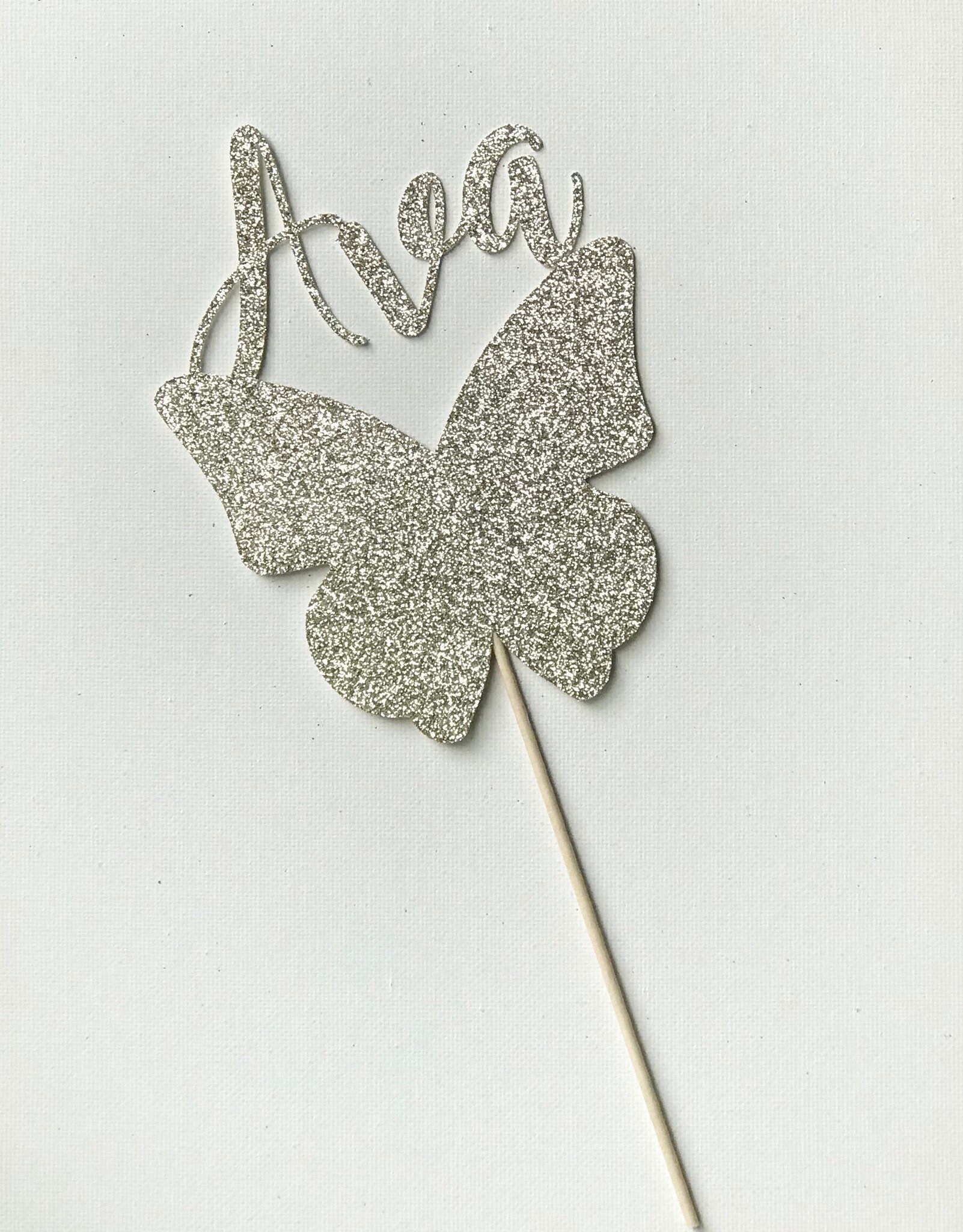 Personalized Butterfly Cake Topper - Etsy