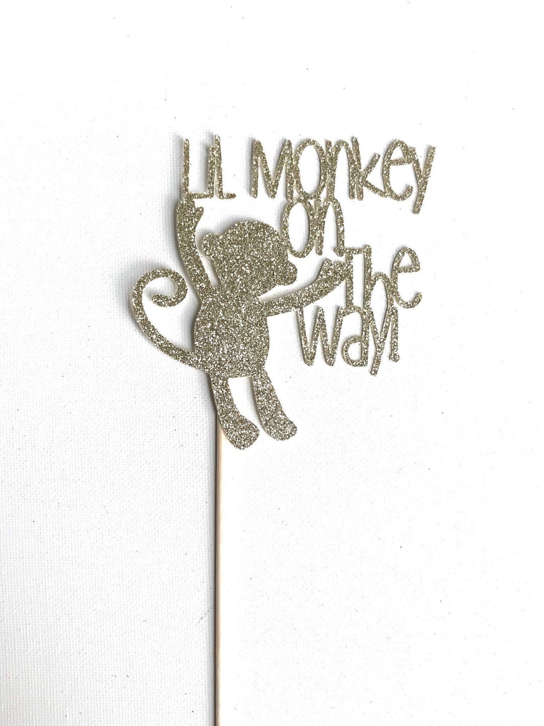 Monkey Cake Topper, Baby Shower Cake Topper - Etsy