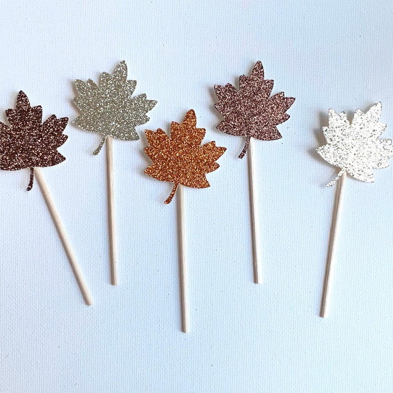 Fall Cupcake Toppers - Etsy