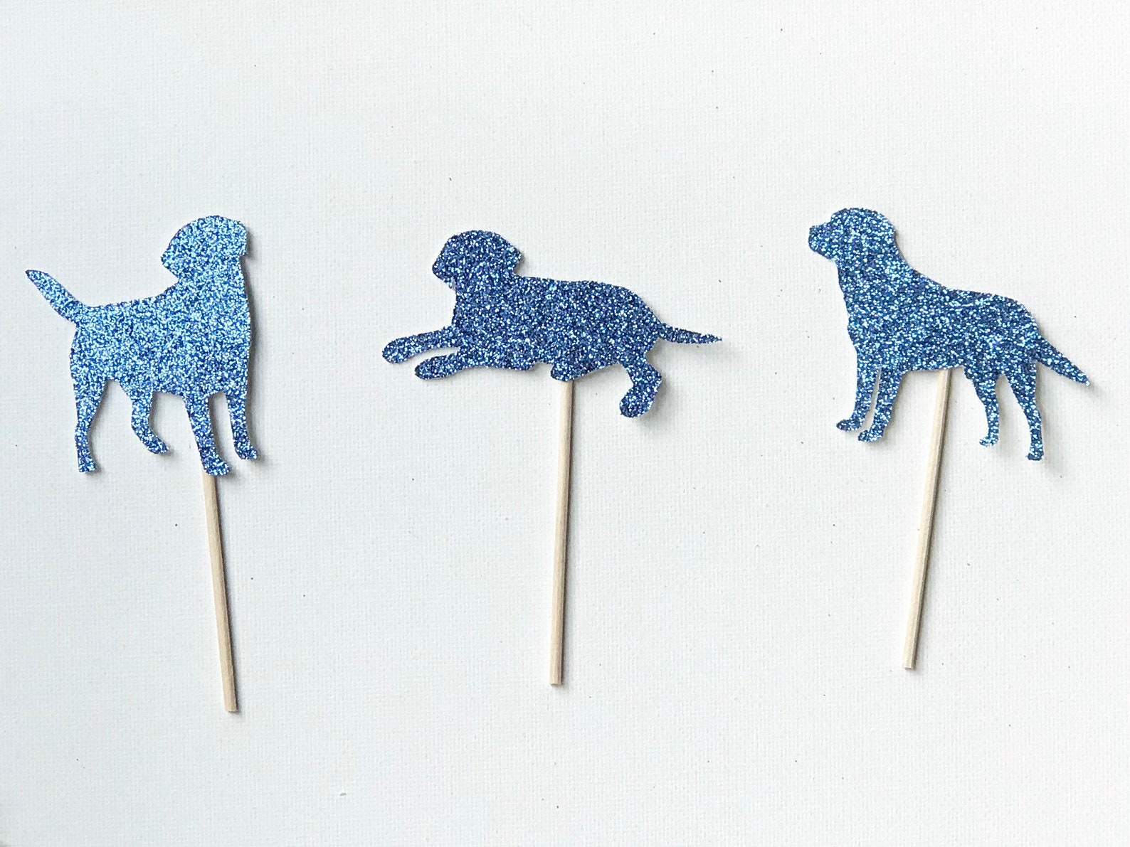 Dog Cupcake Toppers Lab Cupcake Toppers Labrador Cupcake - Etsy