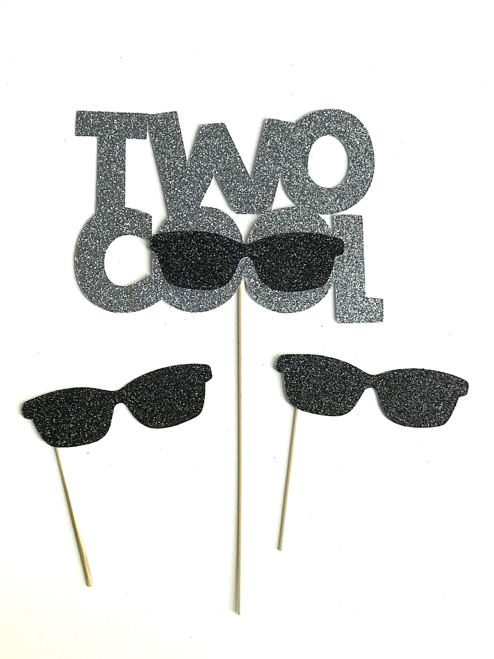 Two Cool Cake Topper Second Birthday Cake Topper Turning Two | Etsy