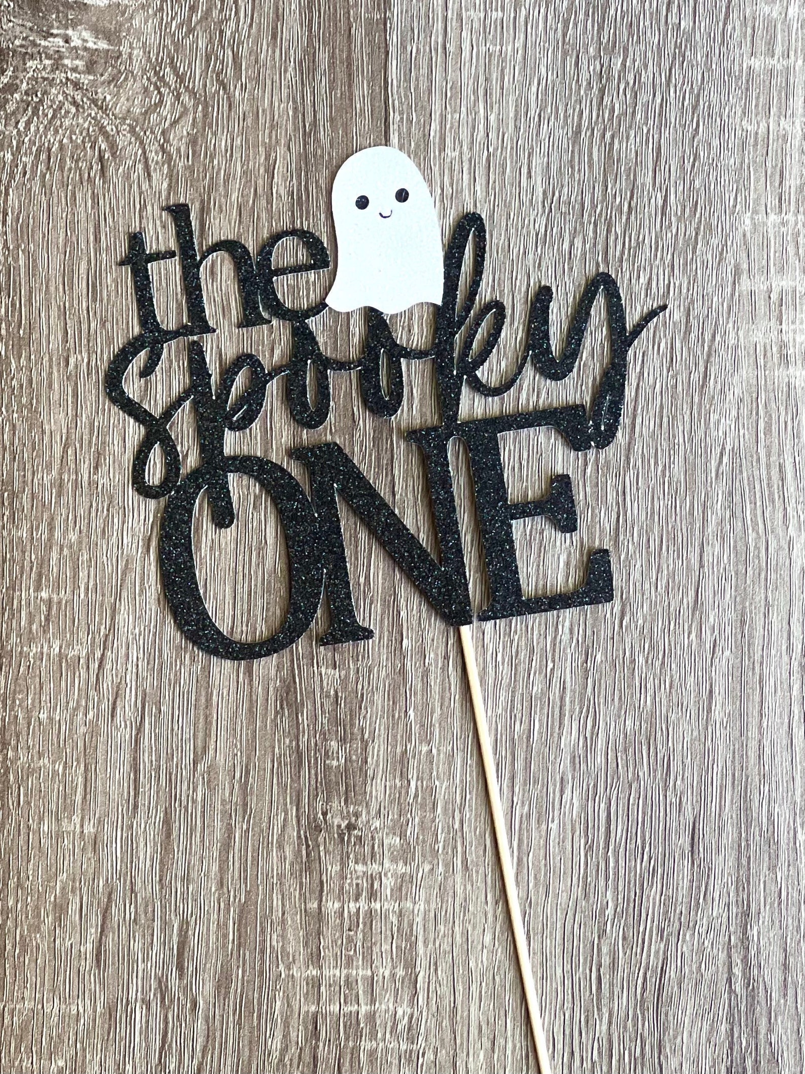 The Spooky One Cake Topper, Spooky One, First Birthday Halloween Topper ...