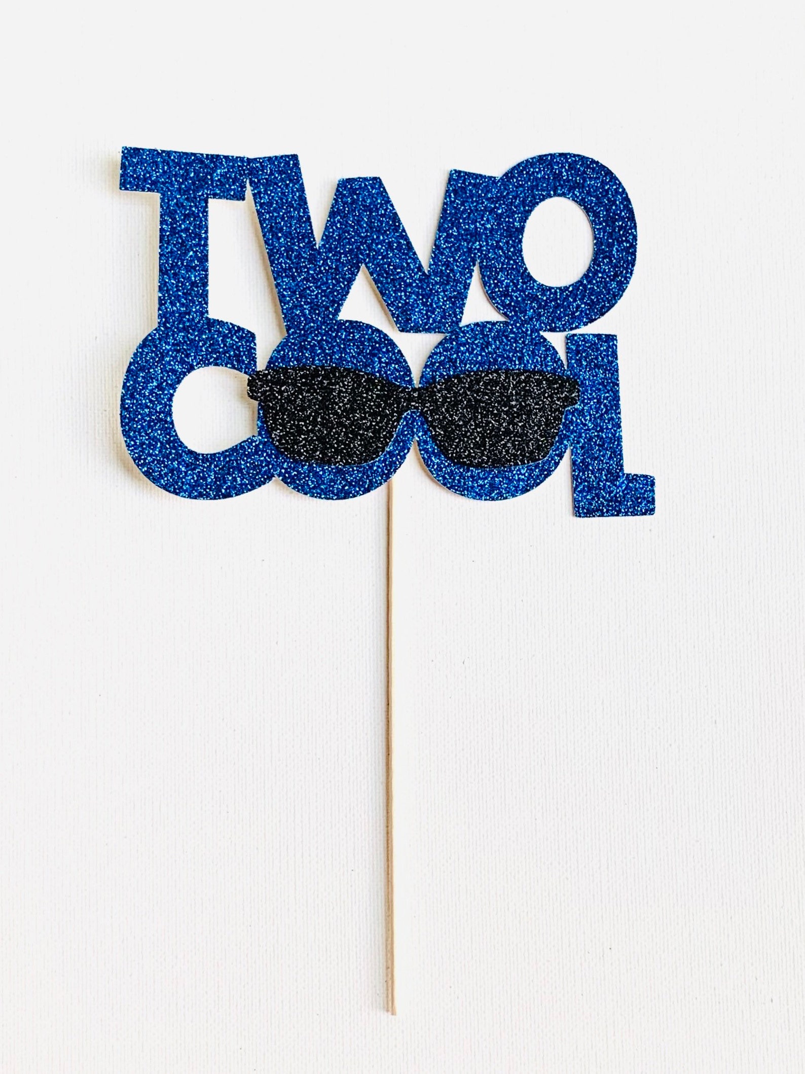 Two Cool Cake Topper Second Birthday Cake Topper Turning Two | Etsy