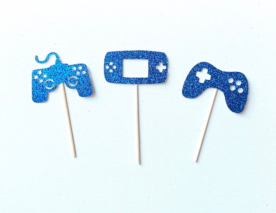 Gaming Cupcake Toppers, Gamer Cupcake Toppers - Etsy