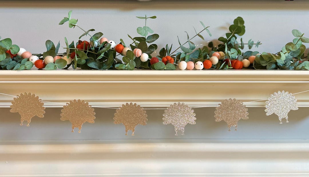 Thanksgiving Garland, Turkey Garland, Fall Garland - Etsy