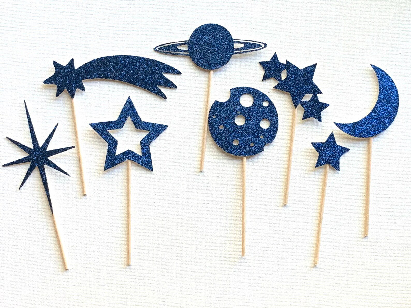 Solar System Theme Cupcake Toppers, Solar System Cupcake Toppers, Outer ...