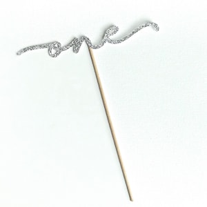 One Cake Topper, First Birthday Cake Topper - Etsy