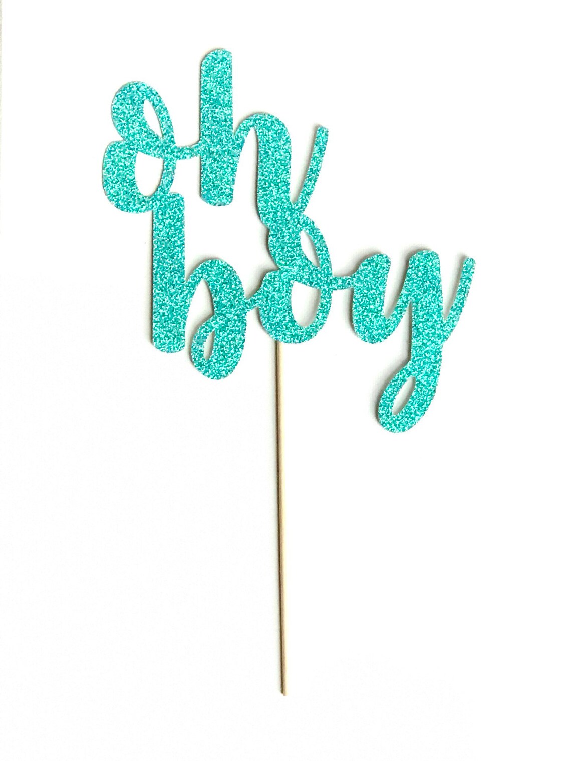 Oh Boy Cake Topper - Etsy