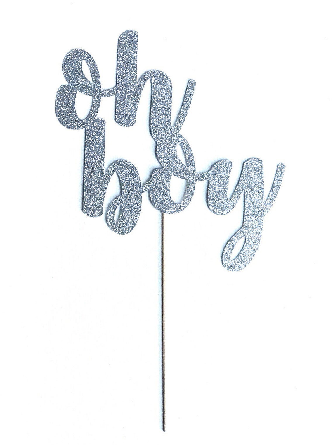 Oh Boy Cake Topper - Etsy
