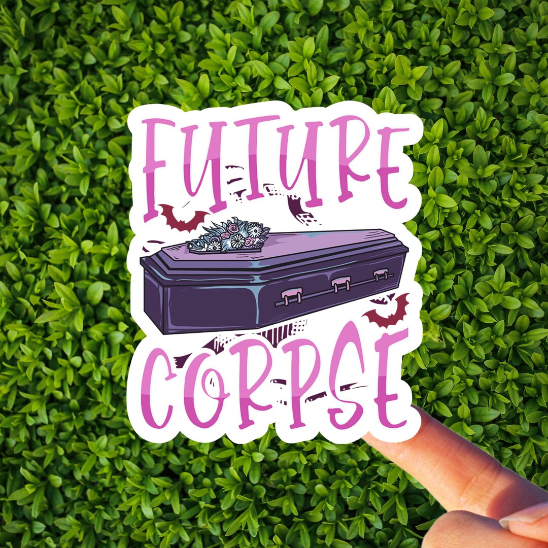Future Corpse Vinyl Sticker / Pastel Goth / LPOTL / Henry Zebrowski ...