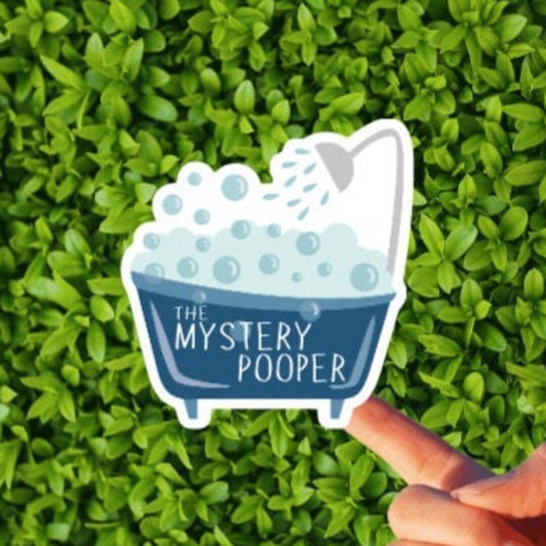 Mystery Pooper Vinyl Sticker / Round Table of Gentlemen / Last Podcast ...