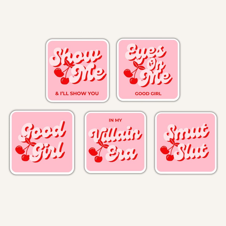 In My Villain Era Vinyl Stickers - Etsy