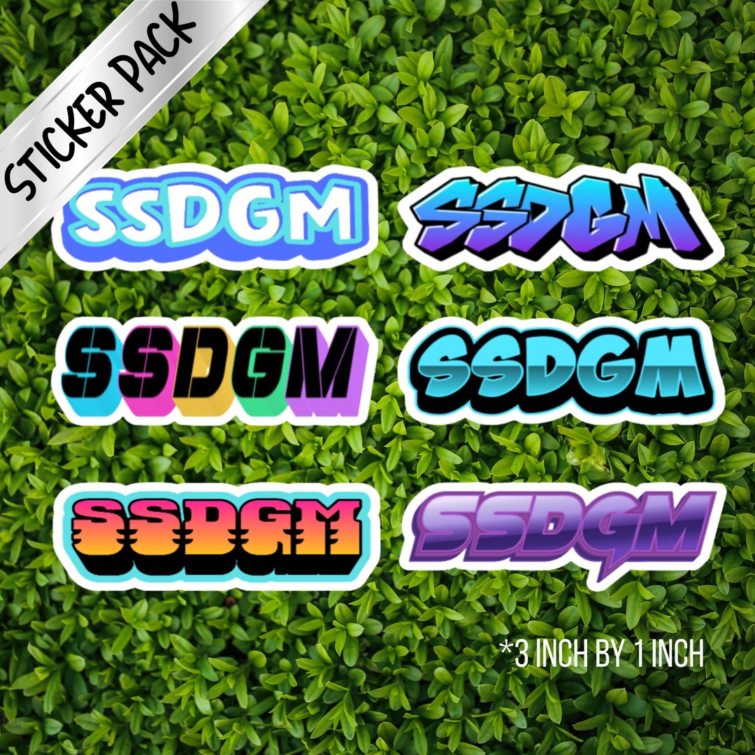 My Favorite Murder Sticker 6 Pack SSDGM Blue / True Crime / Murderino ...