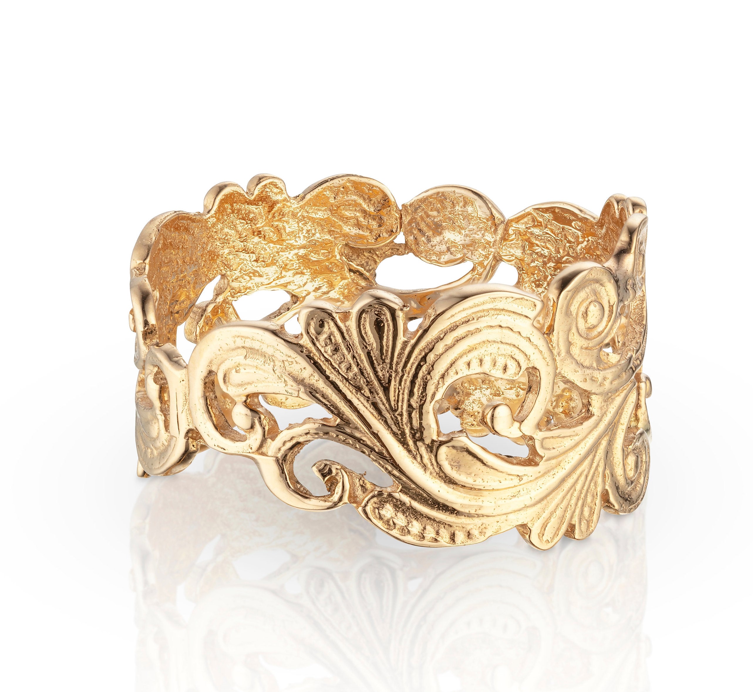 Vintage Style Gold Ring for Women Amazing Art Deco Ring - Etsy