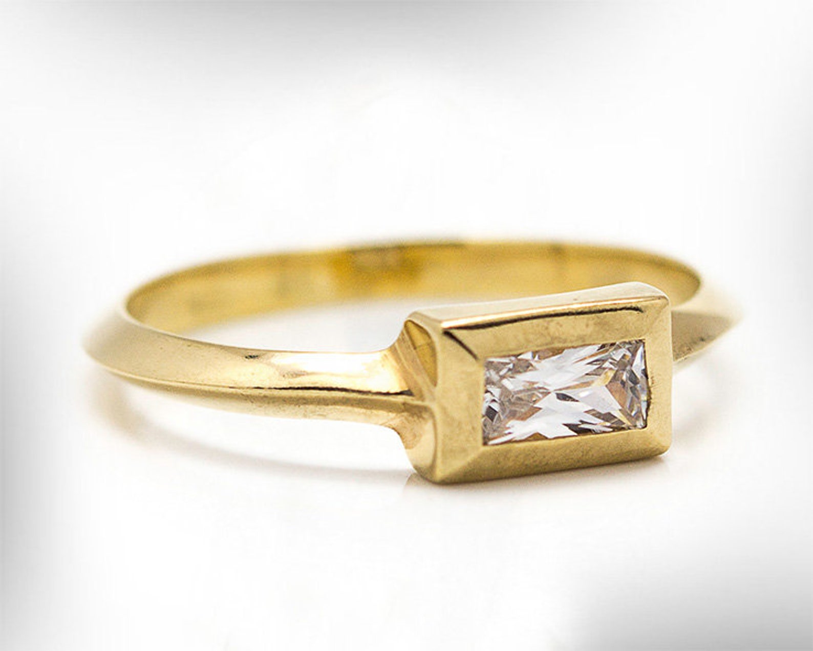 Anniversary Personalized Gift Ring Gold Ring for Women - Etsy