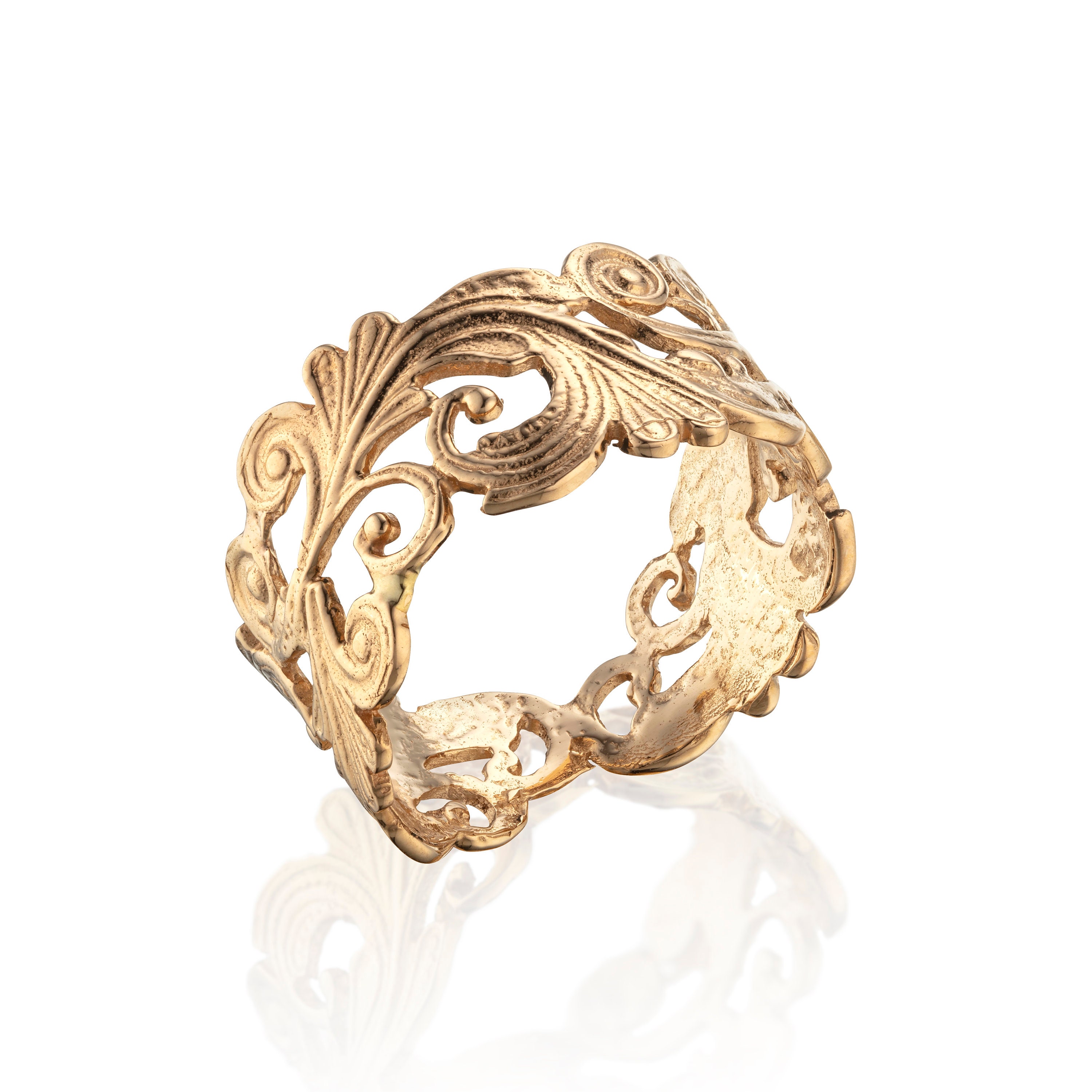 Vintage Style Gold Ring for Women Amazing Art Deco Ring - Etsy