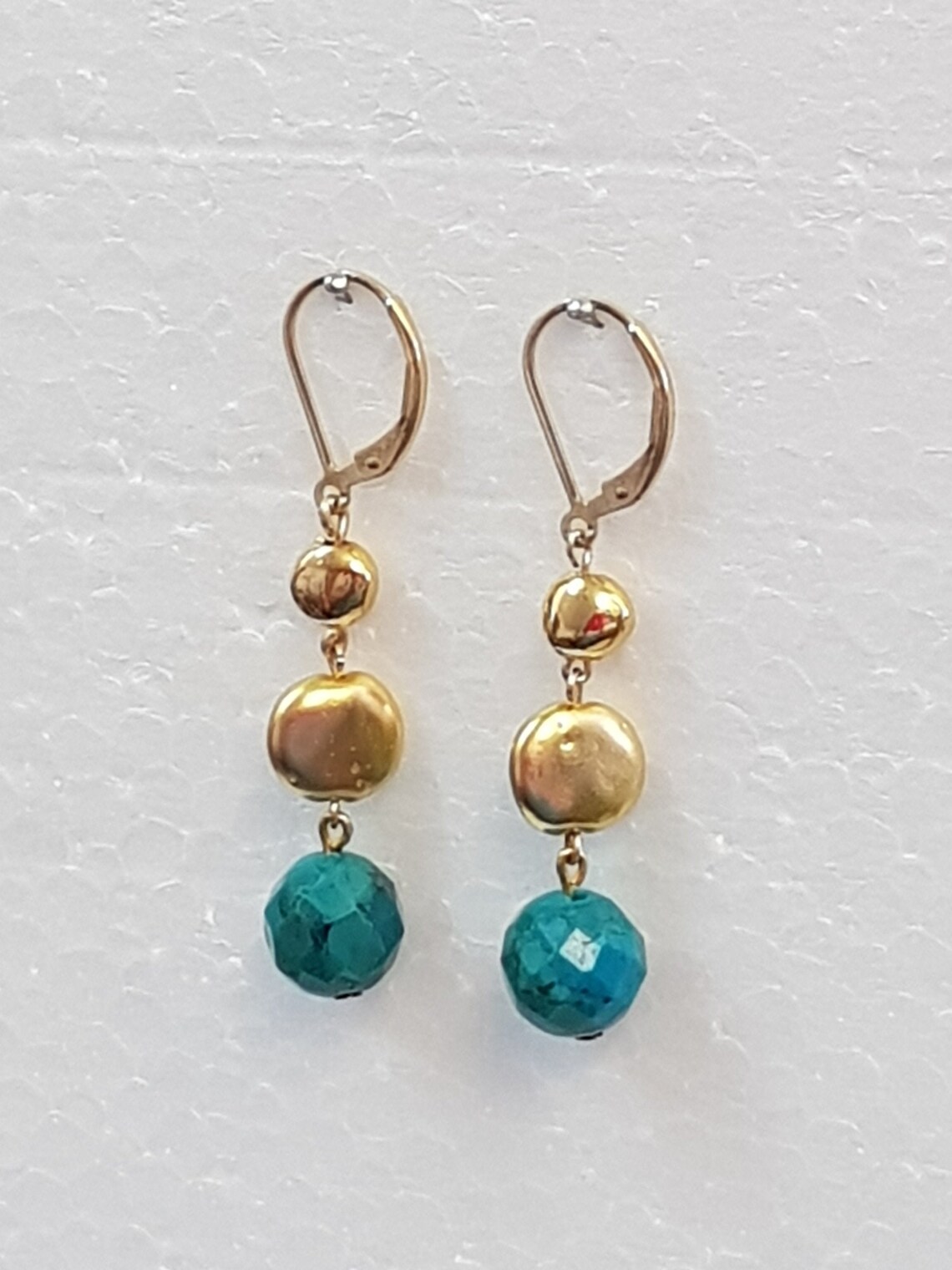 Turquoise Earrings Women Dangle Earrings Turquoise Gemstones - Etsy