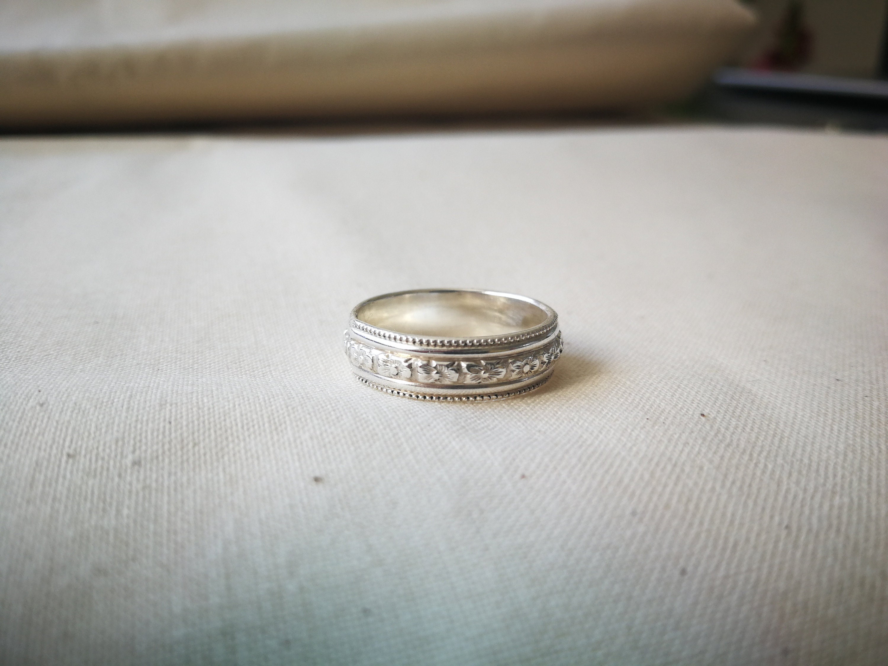 VINTAGE WEDDING RING Silver Ring Celtic wedding ring | Etsy