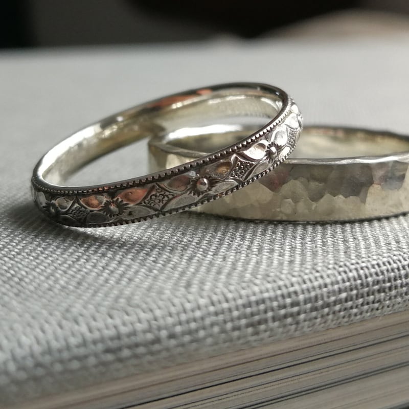 Wedding Rings Rustic - Etsy