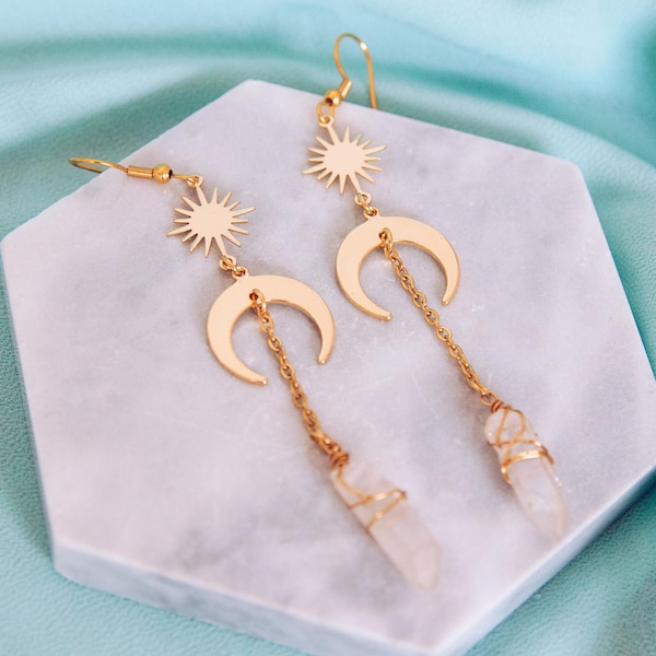 Celestial Earrings - Etsy