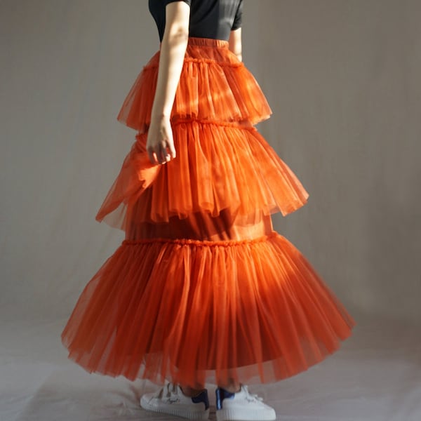 Full Tulle Skirt - Etsy