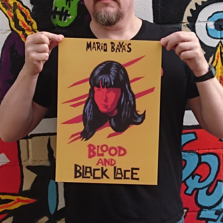 A3 'mario Bava's Blood and Black Lace' Portrait Poster - Etsy
