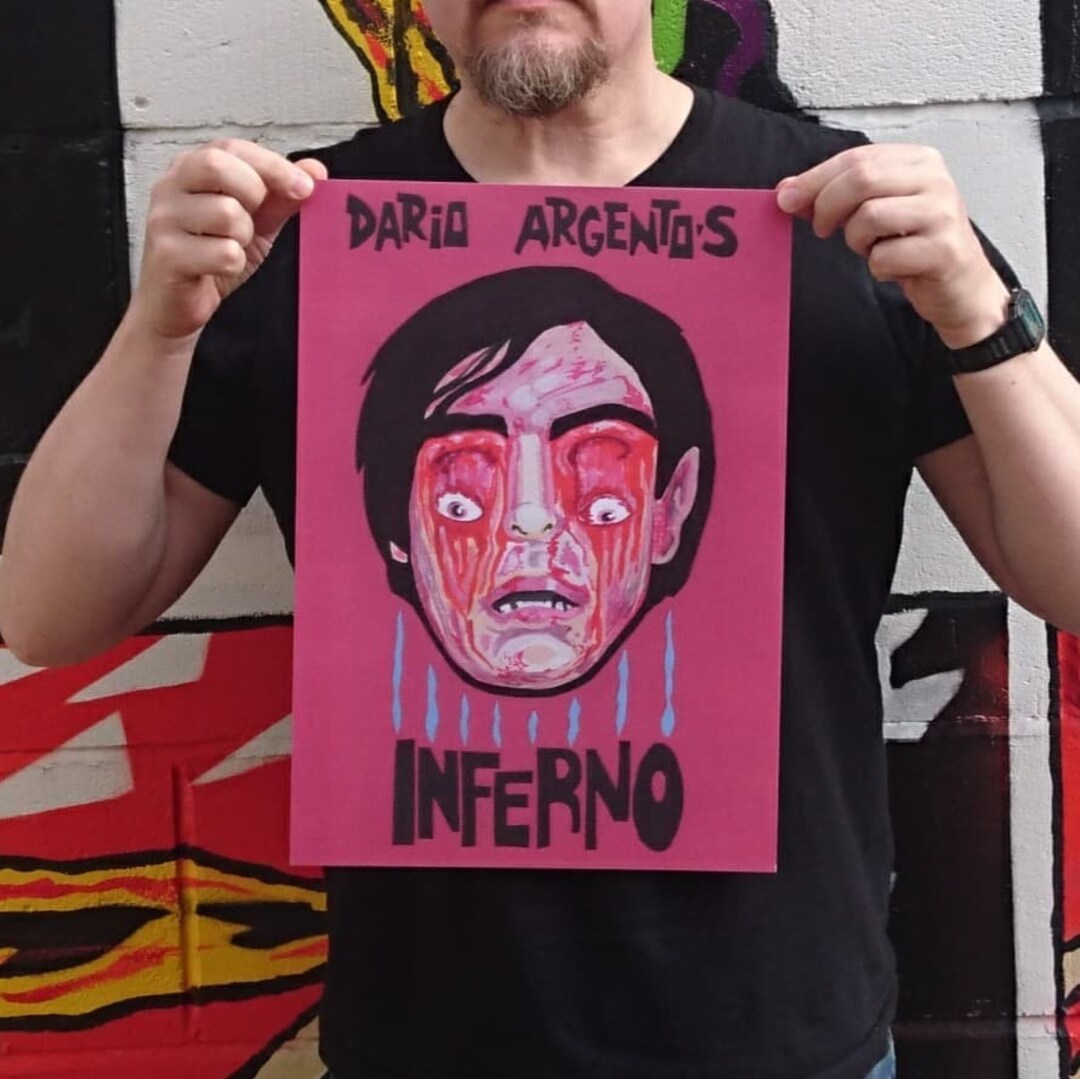 A3 'dario Argento's Inferno' Portrait Poster - Etsy