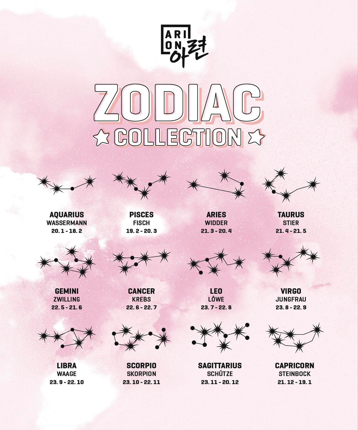 Virgo Aug 23. Sept 22. Zodiac Asymmetric Earrings 925 Silver - Etsy