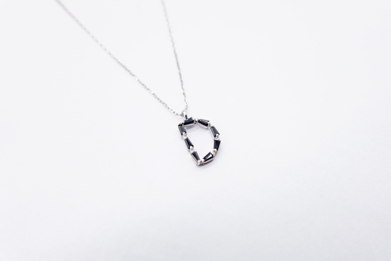 Monogram D, Alphabet, Initial Necklace, Letter Necklace 925 Sterling ...