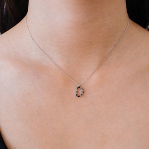 Monogram D, Alphabet, Initial Necklace, Letter Necklace 925 Sterling ...