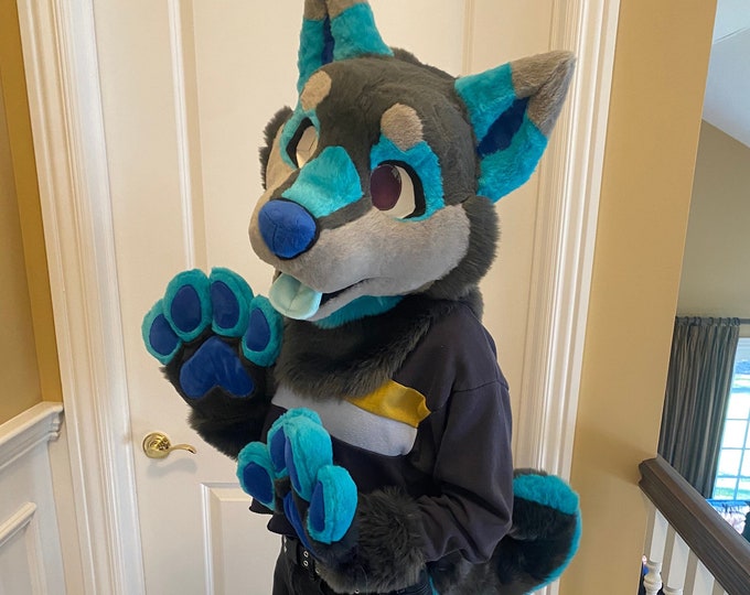 Husky Wolf Fursuit Partial (premade Furry Costume) - Etsy