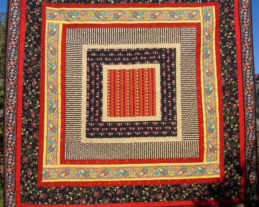 Handmade Patchwork Quilt, Single Bed, Sofa Throw - Etsy