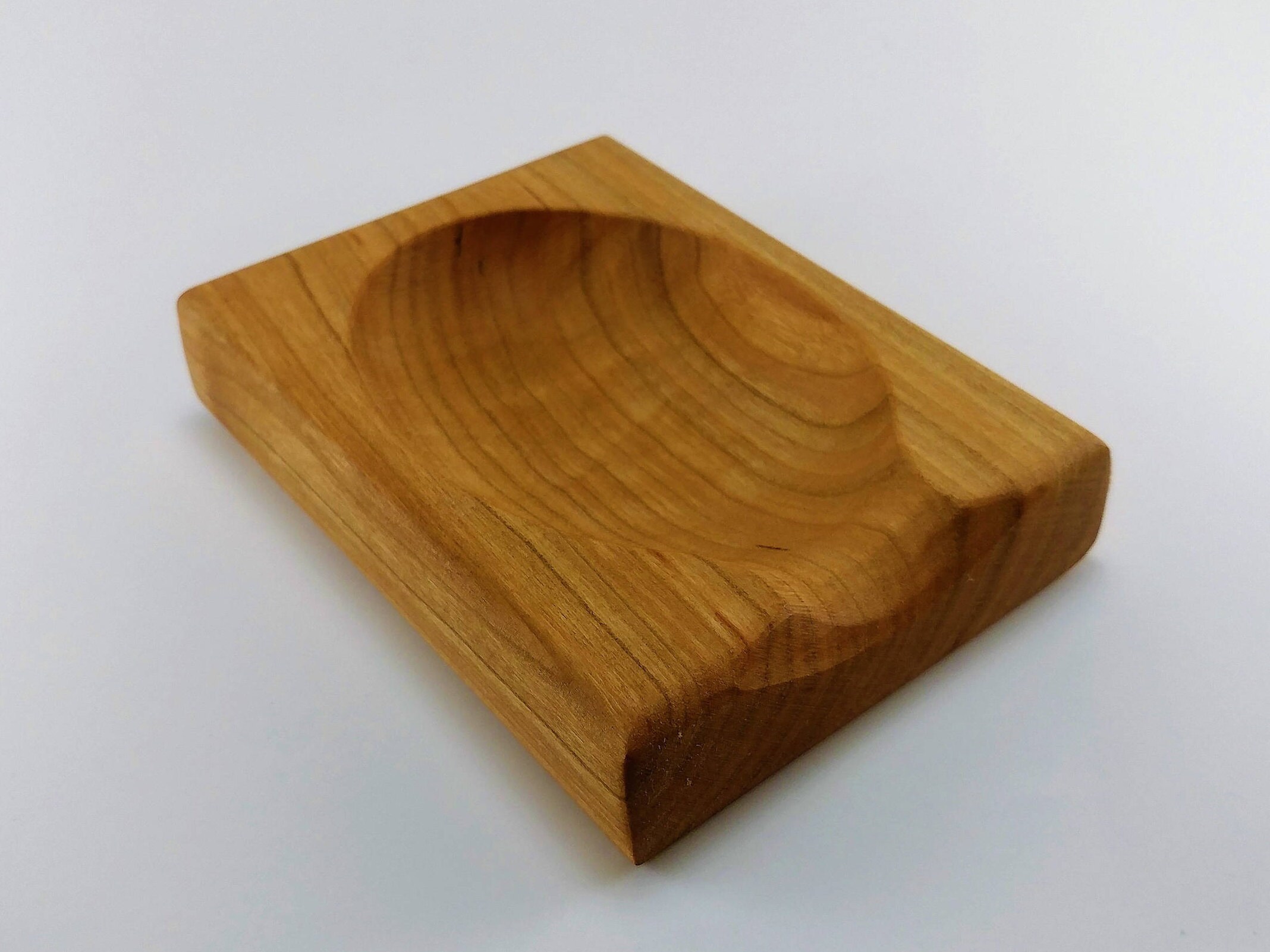 Spoon Rest wooden Cherry Wood - Etsy