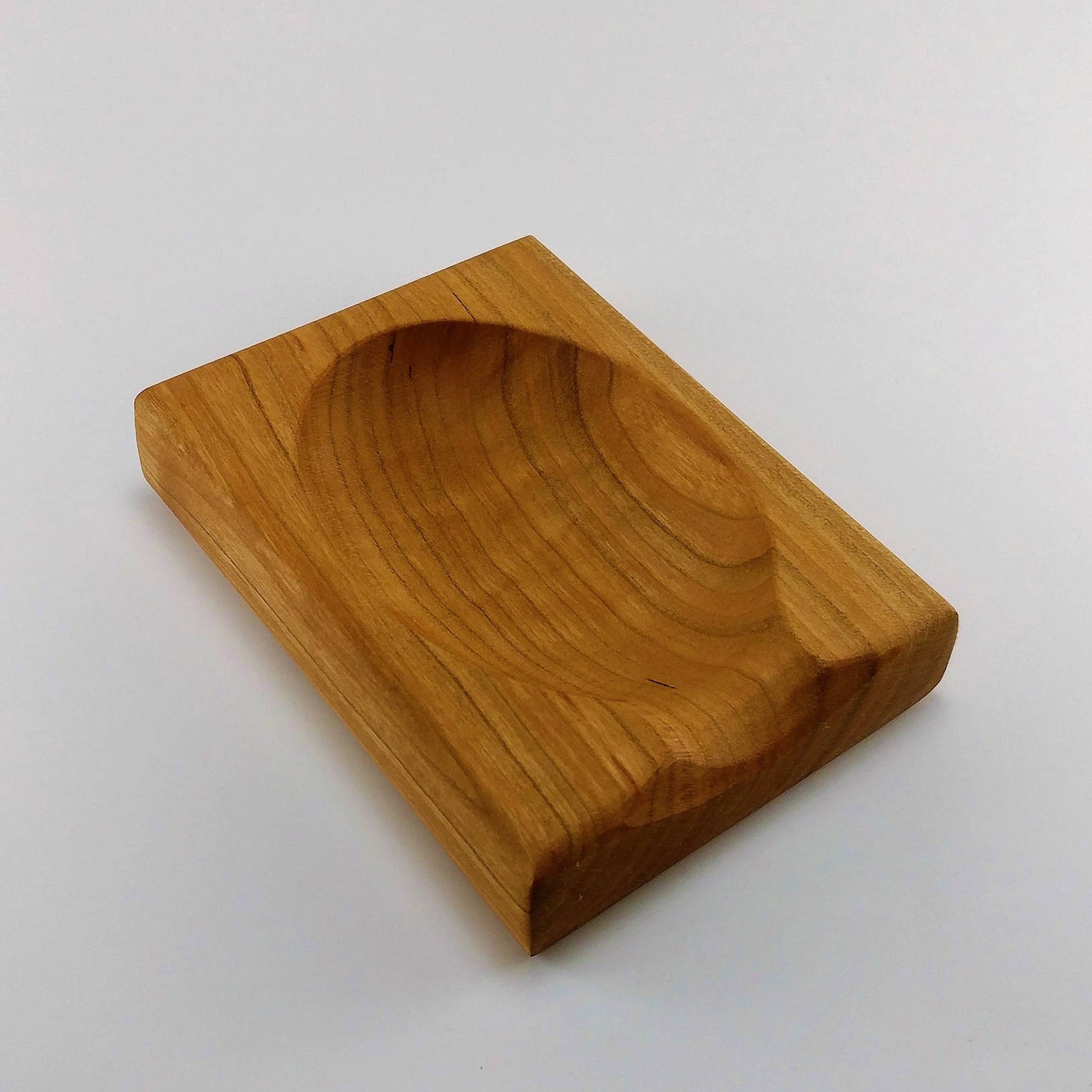 Spoon Rest wooden Cherry Wood | Etsy