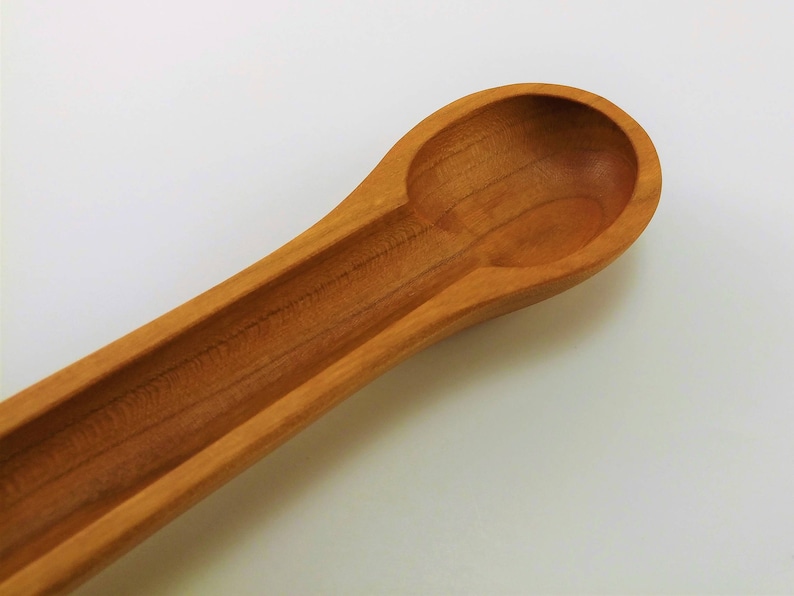 Taste Testing Spoon (wooden, Cherry Wood) - Etsy