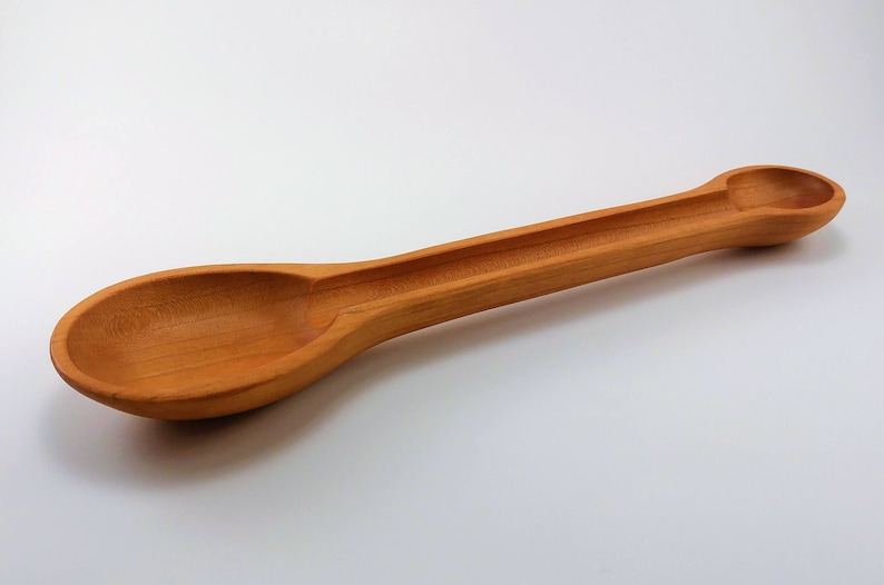 Taste Testing Spoon (wooden, Cherry Wood) - Etsy