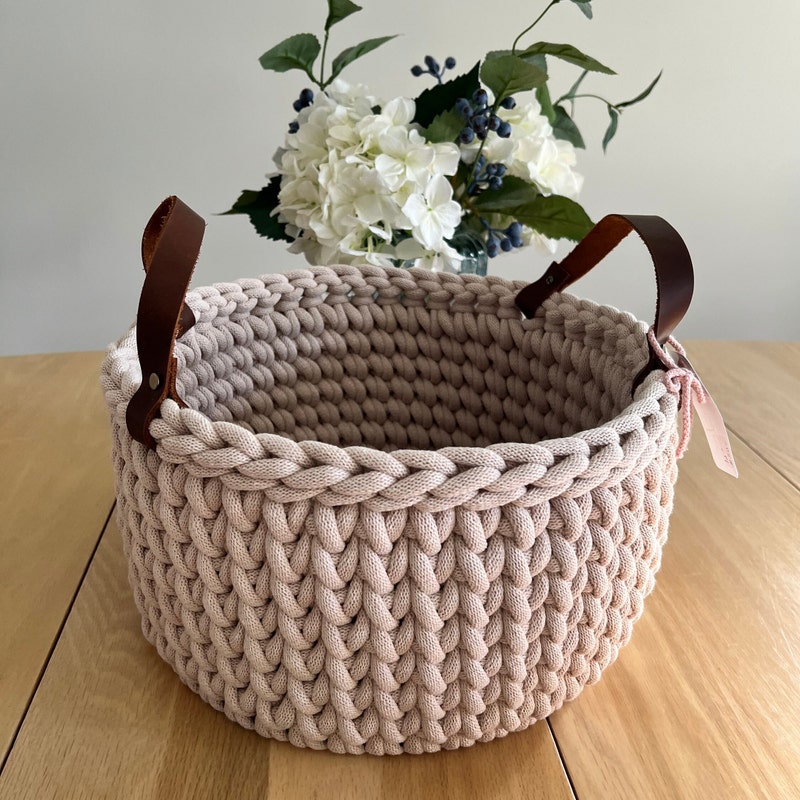 Crochet Basket - Etsy