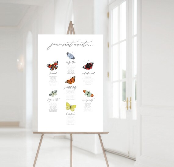 Custom Illustrated Table Plan Commission Hand Drawn | Etsy