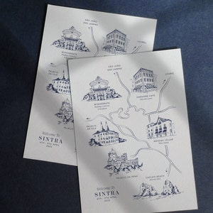 Custom Wedding Map Design, Digital Design of Directions Card Insert ...