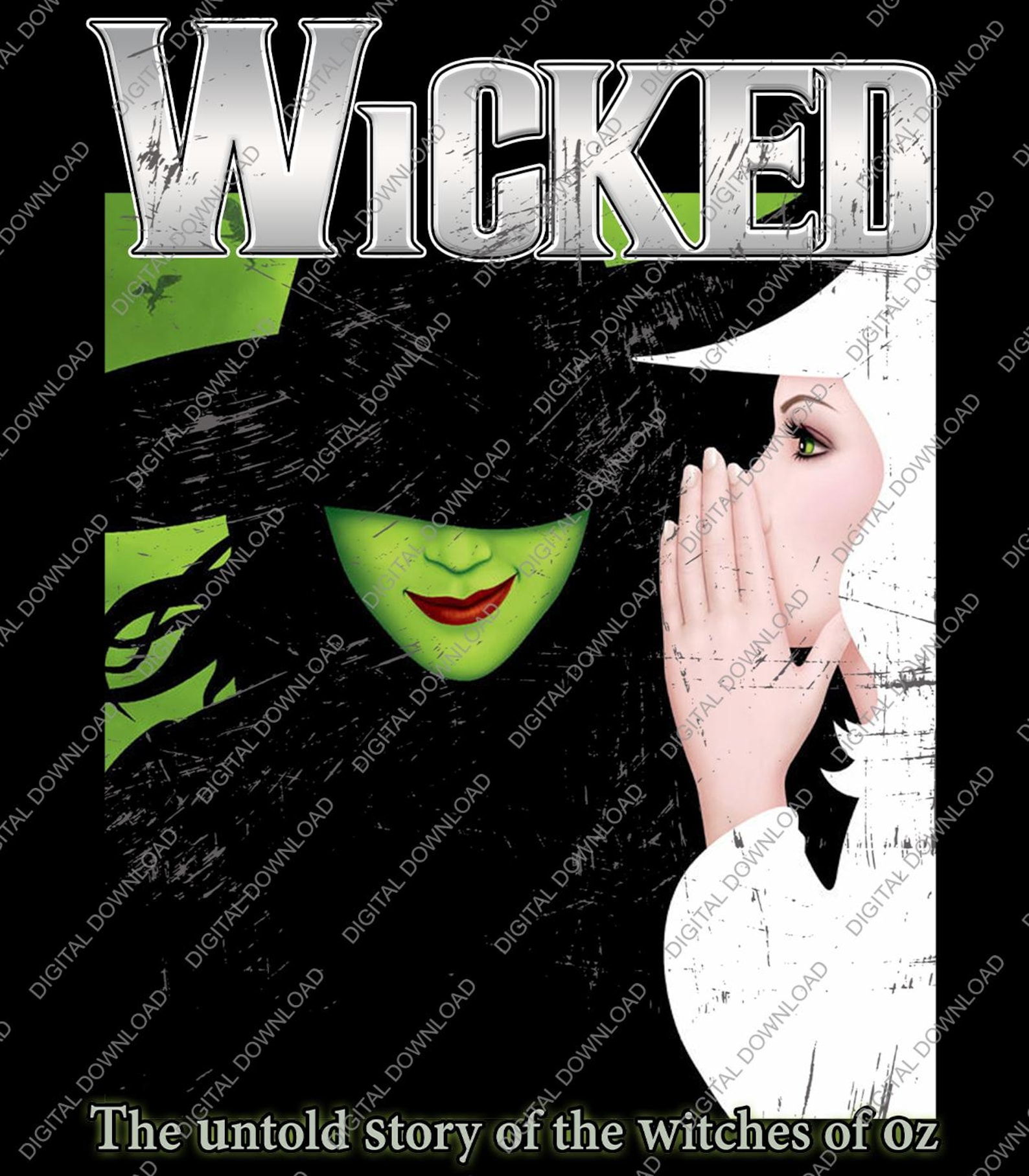 Wicked Broadway A New Musical Png, the Untold Story of the Witches of ...